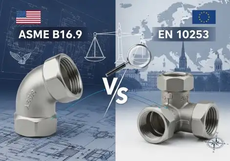 ASME B16.9 vs EN 10253: Butt-Weld Fitting Standard Comparison - Rayoung ...